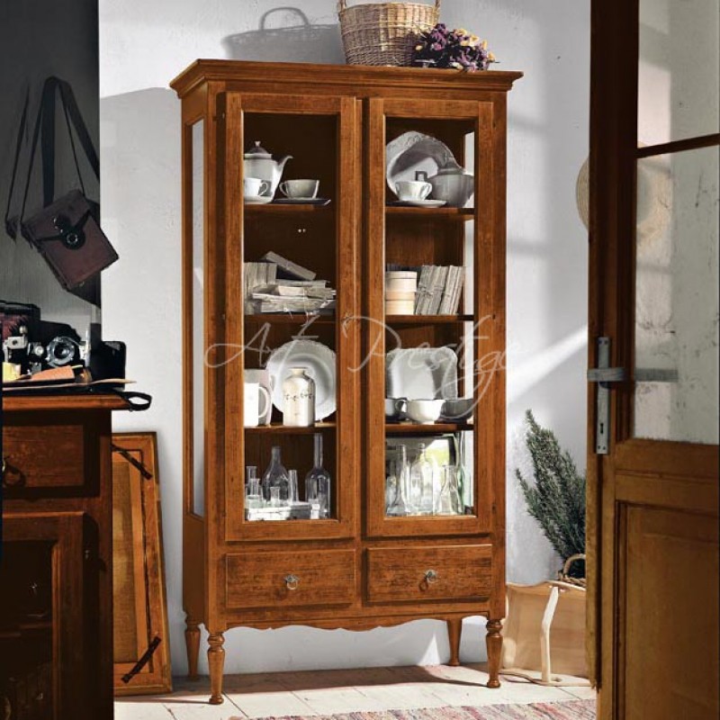 Art.952 Showcase with two doors and drawers - Art Prestige – Luxury ...