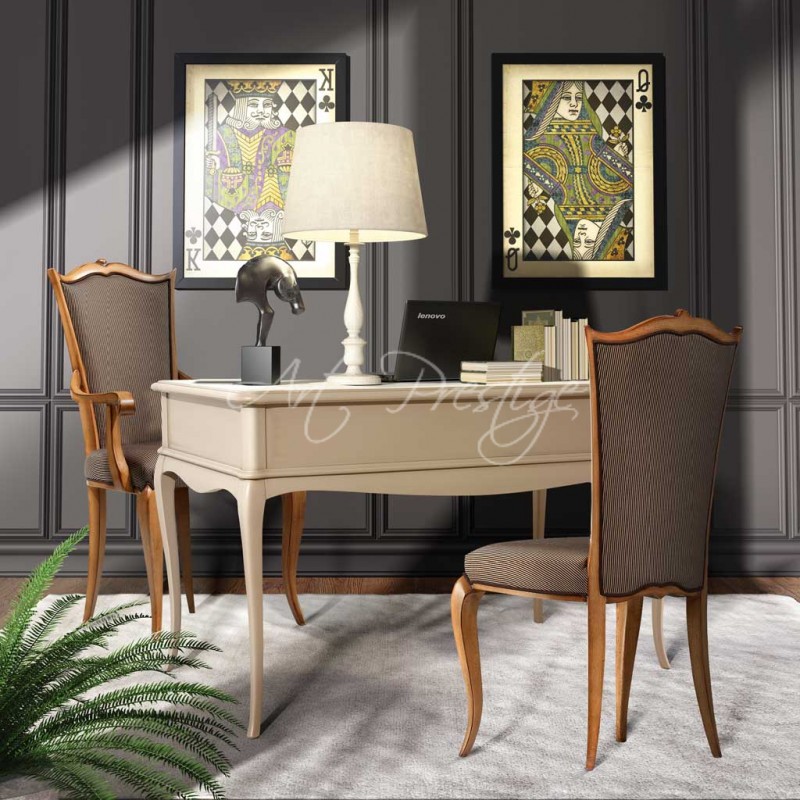 Art. 224 Shaped chair and head of the table - Art Prestige – Luxury ...