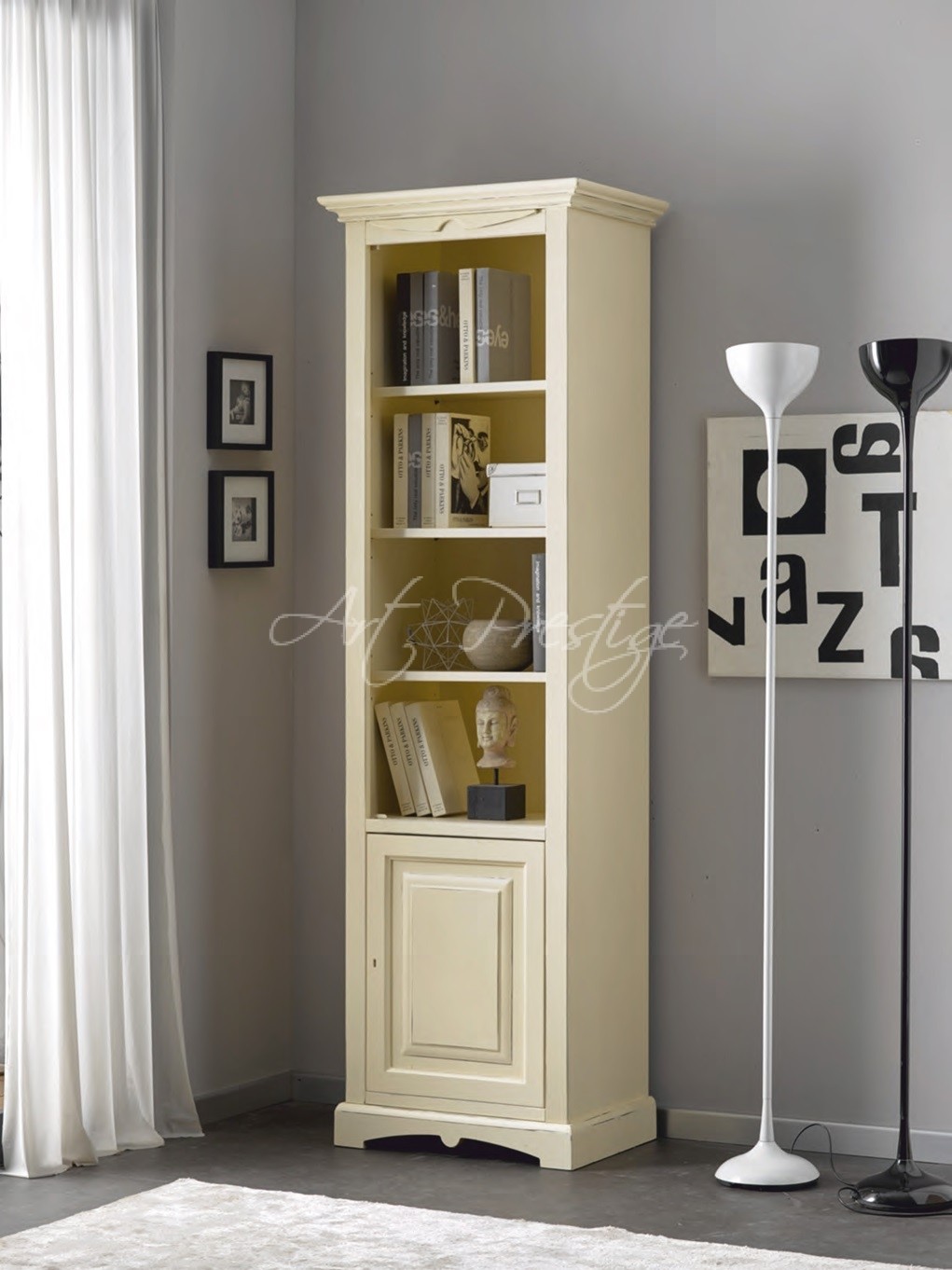 Art.57 Libreria a colonna con vani a giorno - Art Prestige – Luxury ...