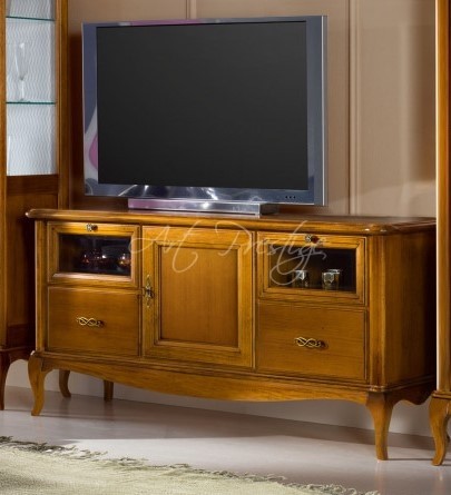 Art.PR216 Classic handcrafted Provençal TV stand - Art Prestige ...